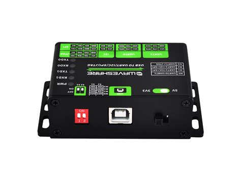 USB to UART I C SPI JTAG 轉換器 支援壁掛及導軌安裝