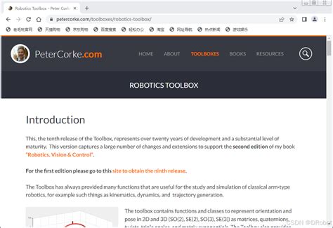 【机器人工具箱robotics Toolbox开发笔记（二）】matlab中机器人工具箱的下载与安装robotics Toolbox下载 Csdn博客