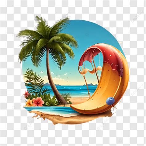 투명 배경에 고립 된 여름 티셔츠 디자인 여름 티셔츠 해변 Png 일러스트 및 이미지 에 대한 무료 다운로드 Pngtree