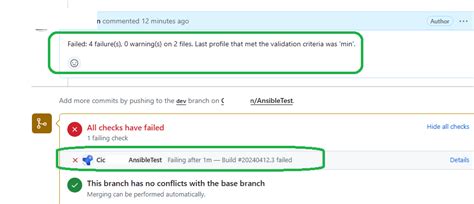 Issue With Azure Devops Dynamic Comment To Github And Exit Status 1
