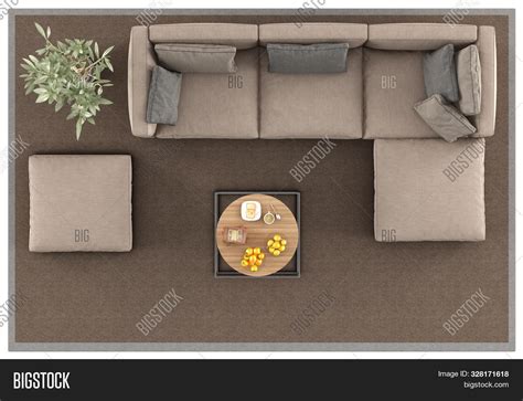 Top View Modern Sofa Image And Photo Free Trial Bigstock