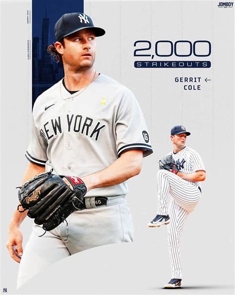 Gerrit Cole Reaches 2 000 Strikeouts 3rd All Time Pitcher