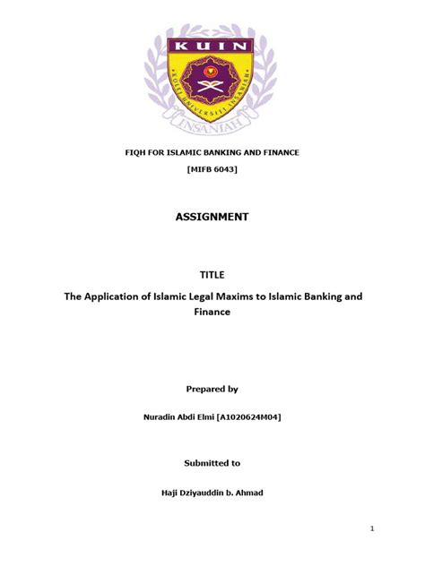 Islamic Finance 6 Pdf Islamic Banking And Finance Sharia