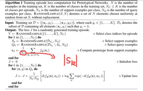 An Error In Paper · Issue 32 · Jakesnellprototypical Networks · Github