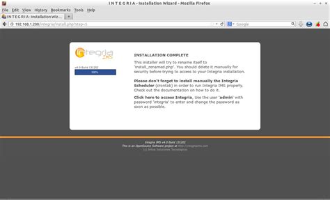 I N T E G R I A Installation Wizard Mozilla Firefox006 Unixmen