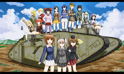 Safebooru 2016 6girls Anchovy Artifex Artist Name Asparagus Girls