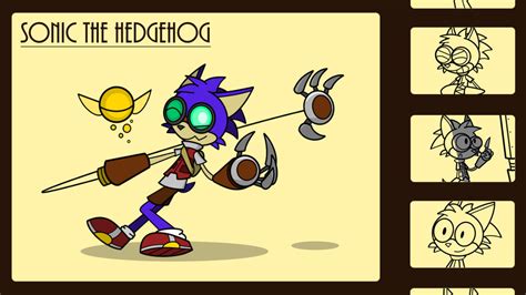 Sonic Redesign Sonic The Hedgehog By Jamestechno998 On Deviantart