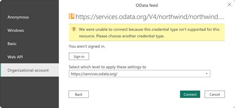 Authentication In Desktop Apps Power Query Microsoft Learn