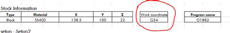 show fixture g54 g55 on setup sheet autodesk community