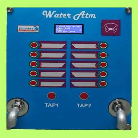 Eca 9030 Water Atm Controller With 2 Taps Streamlining Water Vending With Rfid Smart Card