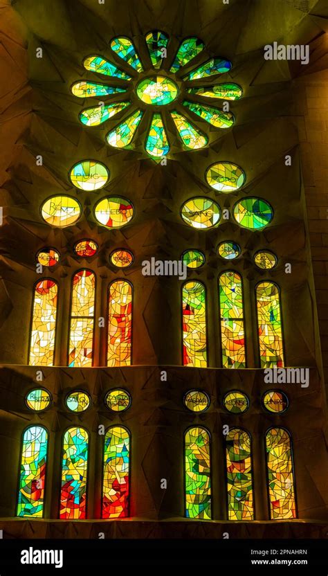 Gaudi Church Windows