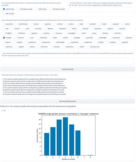 Demo Where Users Can Choose Their Own Input Text And Select Almost Any