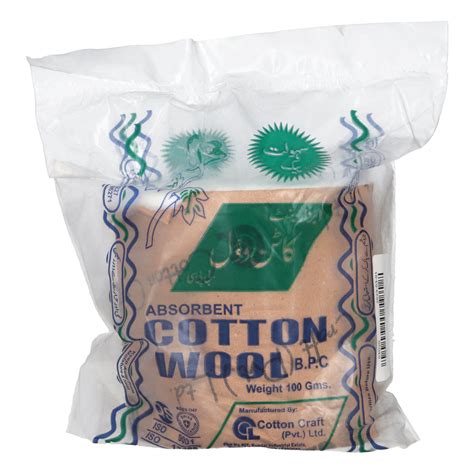 Absorbent Cotton Wool 100g Ailaaj