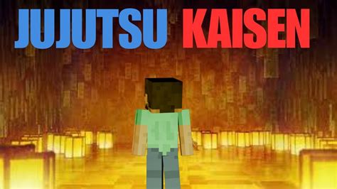 Minecraft Trying To Become A Special Grade Sorcerer Curse Youtube