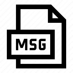 Msg Document Msg File Msg File Icon Msg Format Msg Icon Msg