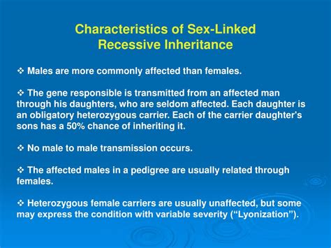 Ppt X Linked Inheritance Powerpoint Presentation Free Download Id 389449