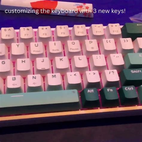 Customizing The Keyboard With 3 New Keys Fortnite Battleroyalefortnite Youtube