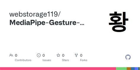 Github Webstorage Mediapipe Gesture Recognition