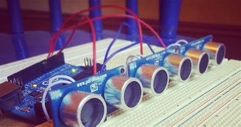 Little Scale Multiple Ping Sensors On One Arduino Board