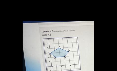 [answered] Question 6 Multiple Choice Worth 1 Points 02 03 Mc S 4 E B