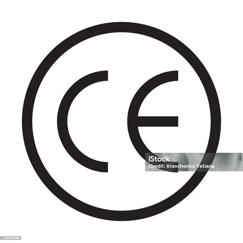 포장 디자인을위한 Ce 아이콘 품질 디자인 요소 로고 기호 인증서 아이콘입니다 벡터 일러스트레이션 스톡 이미지 유럽연합 화폐 단위에 대한 스톡 벡터 아트 및 기타 이미지