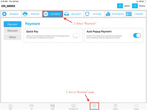 How To Set Payment Method Revopos University