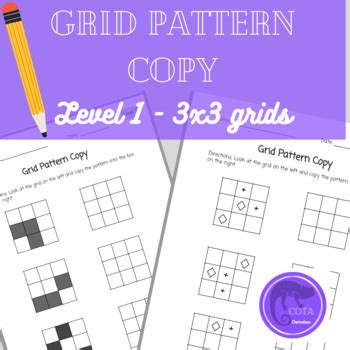 Grid Pattern Copy Level X Grids By COTA Chameleon TPT