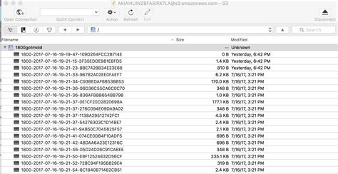 S3 Bucket Cant See My Folders · Issue 10035 · Iterate Chcyberduck · Github