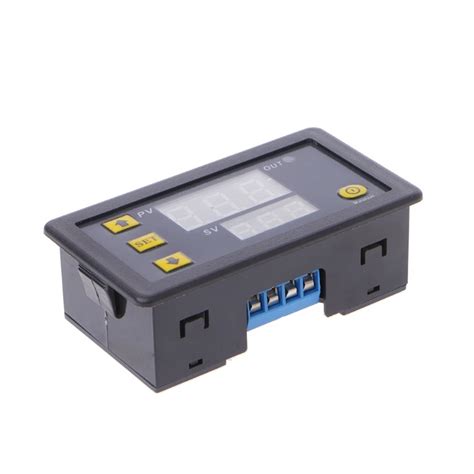 V Timing Delay Relay Module Cycle Timer Digital LED Dual Display Minutes W In Relays