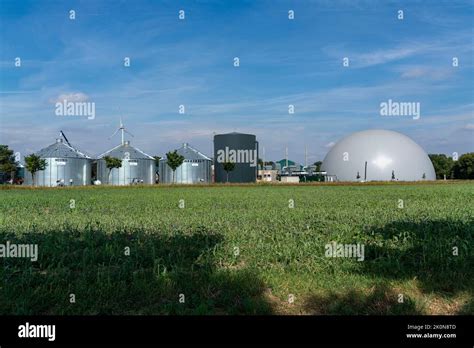 Biogas Plant Storage Silos Large Buffer Storage For Hot Water For