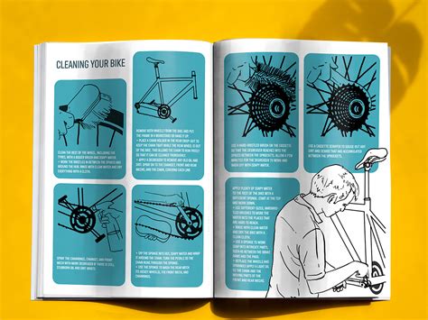 Know Your Bike A Illustrated Cycle Repair Manual Behance