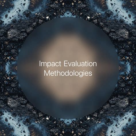 Impact Evaluation Methodologies → Term