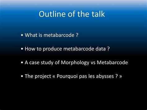 Metabarcoding A Tool To Accelerate Biodiversity Assessments Ppt
