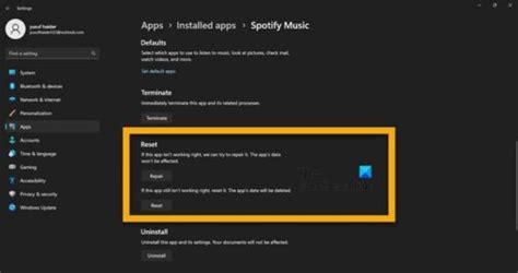 Spotify Error Code Auth On Windows PC