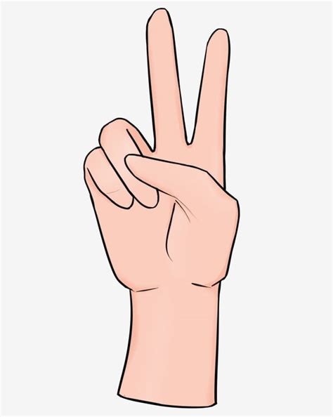 예 제스처 Ouy 오른손 그림 일러스트 승리 성공 예 제스처 제스처 그림 Png 일러스트 및 Psd 이미지 무료 다운로드 Pngtree