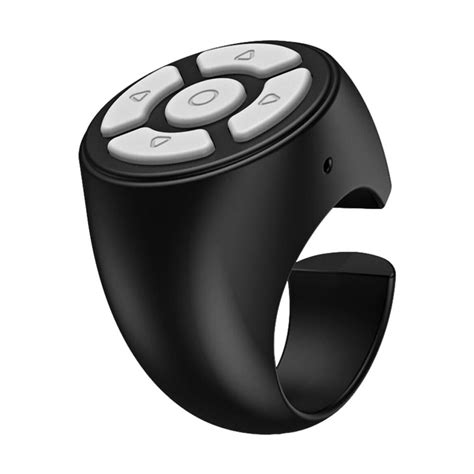 Upgraded Fingertip Wireless Bluetooth Remote Control Phone Scroller Remote Scrolling Rings