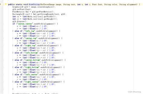 Java画图drawstring居中字符串在图片居中或者其他对齐方式java Drawstring居中对齐 Csdn博客