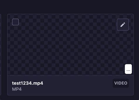 The Video Once Added Is Not Editable Not Selectable Not Removable