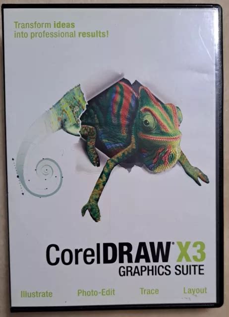 CD CORELDRAW Graphics Suite X Serial PRE OWNED But Discs VGd PicClick CA