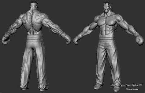 3d Models Of Popular Fighting Game Characters Felicia Sakura Mai