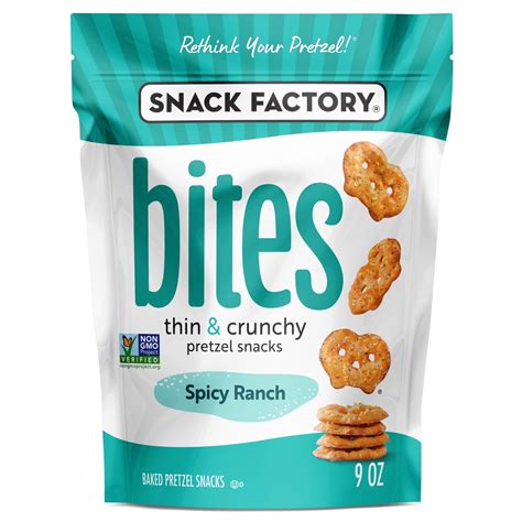 Snack Factory Spicy Ranch Bites 9 Oz Bag 4 Pack