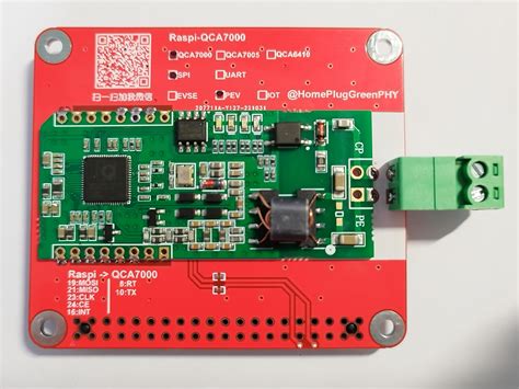 [usd 127 38] Qca7000 7005 Development Board Homepluggreenphy Iso15118 Raspberry Pie Raspberry