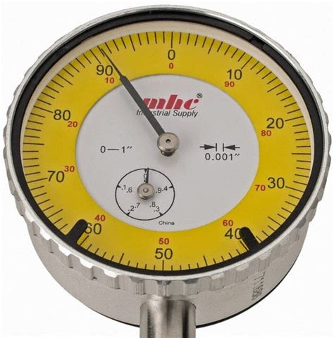 MHC Dial Indicator 1 Range 0 100 Dial Reading 0 001
