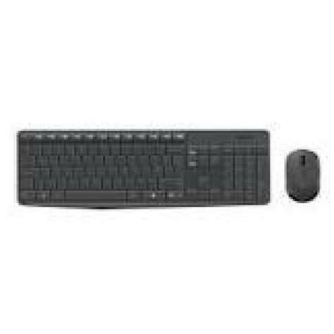 Logitech Mk235 Wireless Keyboard Mouse Combo Grey Intnl