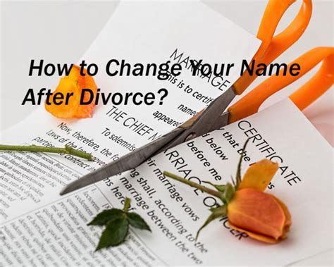 How To Change Your Name After Divorce In India A Complete Guide
