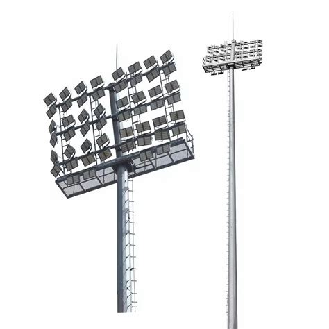 25 Meter Stadium Mast Pole At ₹ 200000piece High Mast Lighting Pole