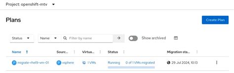 Migrating Virtual Machines From Vsphere To Red Hat Openshift Virtualization With The Migration