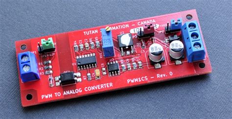 PWM CS Isolated Channel PWM To Analog Converter TUTAN Automation