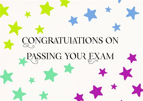 Congratulations On Passing Exams Graduation Student Proudinstant