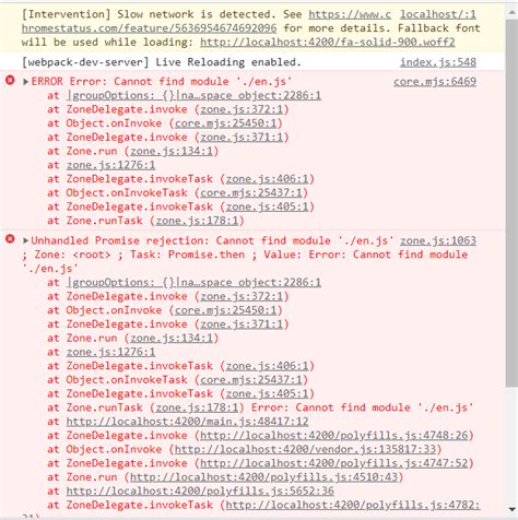 Cannot Find Module En Js Zone Task Promise Then Value